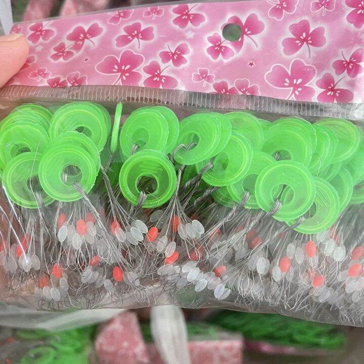 FGSDF อุปกรณ์ตกปลาเอ็นตกปลายางลอยน้ำได้น้ำหนักไฟขนาดเล็ก800ชิ้นอุปกรณ์ ...