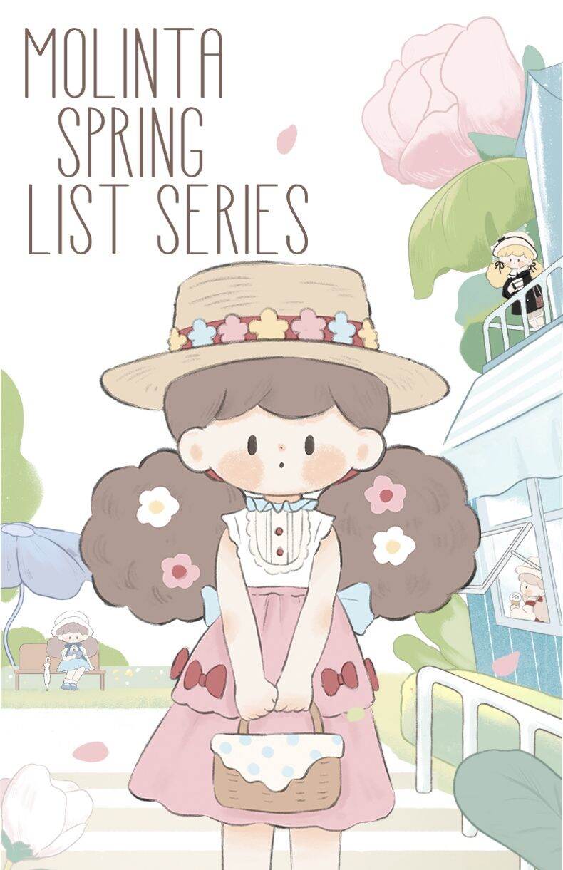 Original Molinta Spring Day Out Planning Series Blind Box Toys Model ...