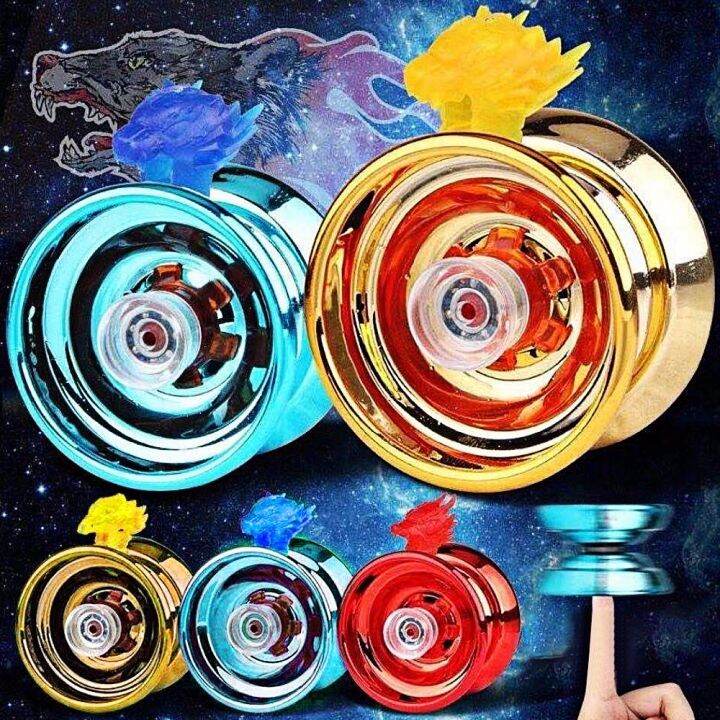 Aluminum Alloy Magic Yoyo CompetitionProfessional Trick Yoyo with ...