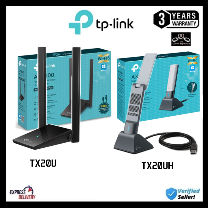 TP-LINK Archer TX20U / TX20UH Plus AX1800 Dual Antennas High Gain ...
