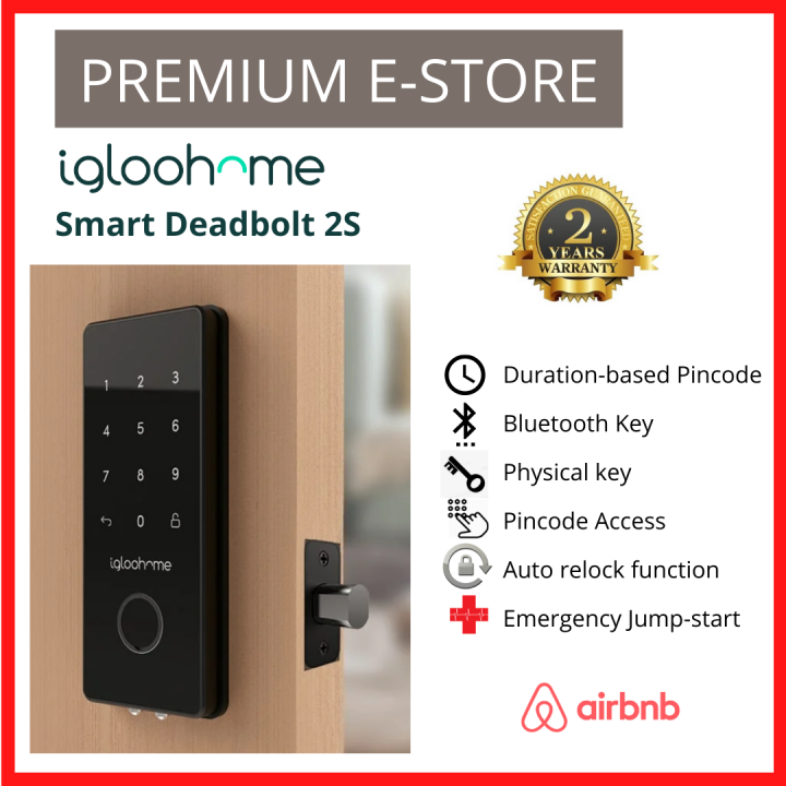 Igloohome Smart Deadbolt 2S smart door lock | Lazada