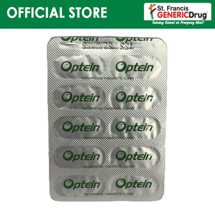 Lutein (Optein®) Capsules 10s | Lazada PH