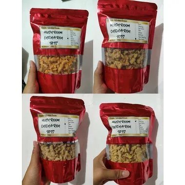 Mushroom Chicharon Bits 150g BARBEQUE GARLIC SPICY ETC. | Lazada PH