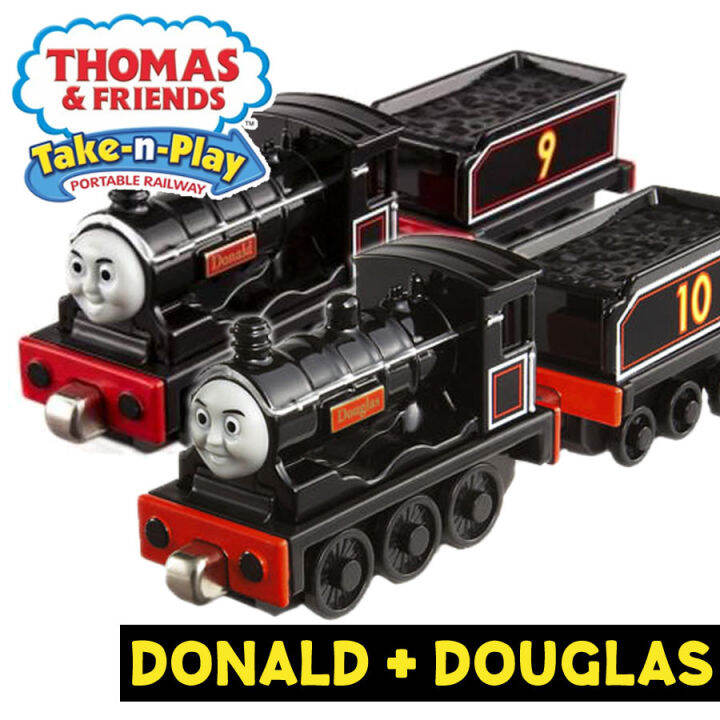 [SG STOCK] Take-n-Play DONALD and DOUGLAS - Thomas and Friends Diecast ...