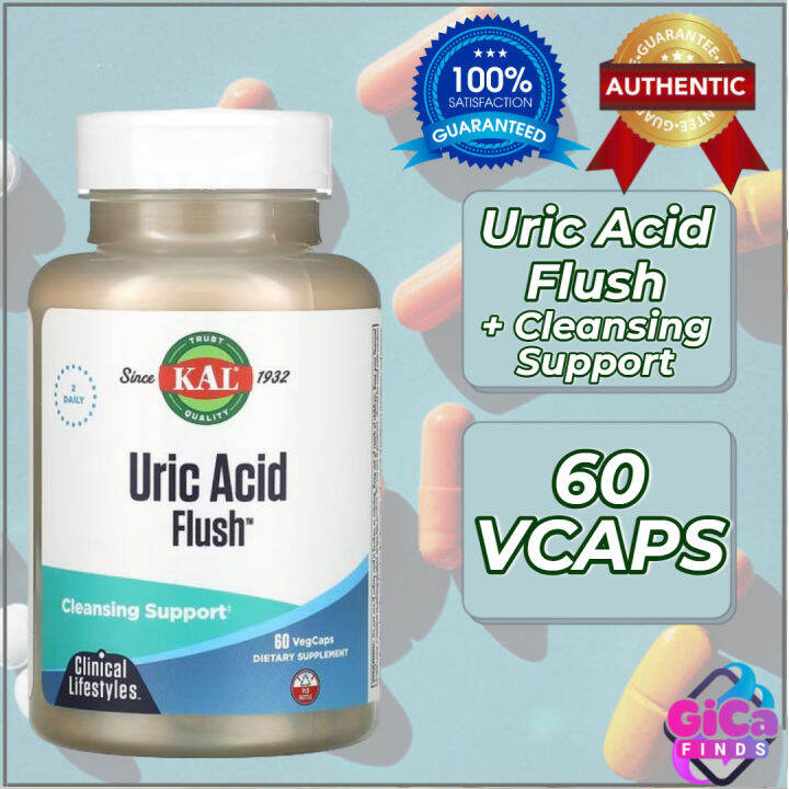 KAL, Uric Acid Flush, 60 VegCaps | Lazada PH