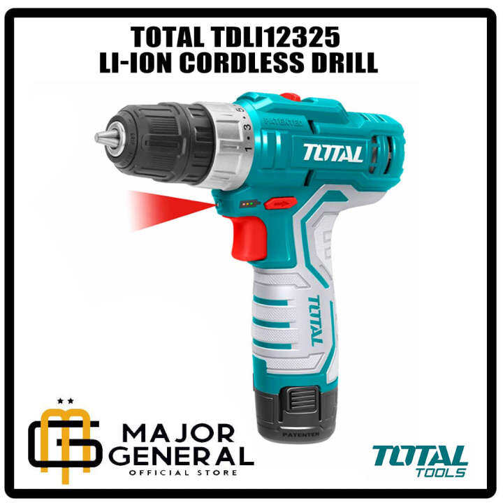 TOTAL Li-ion Cordless Drill (TDLI12325) | Lazada PH