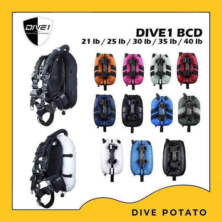 PREORDER 30 DAYS (ผ่อน0%) DIVE1 BCD - Marine - BCD For SCUBA Diving ...