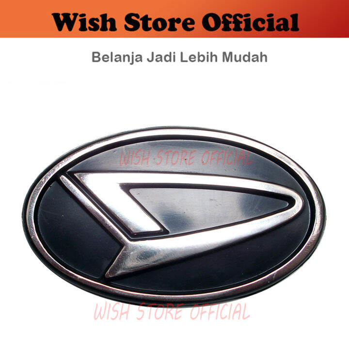 [PCS] Emblem / Car Logo / Sticker / Lambang Mobil Tulisan D Daihatsu ...