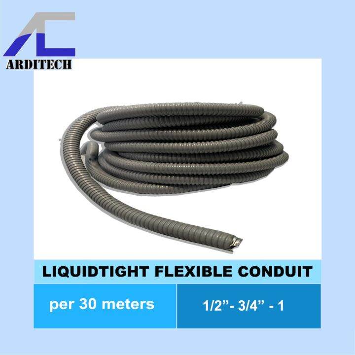 ☞Liquid tight Flexible Conduit Hose - Soft Type PVC Coated 12 - 34 - 1 ...