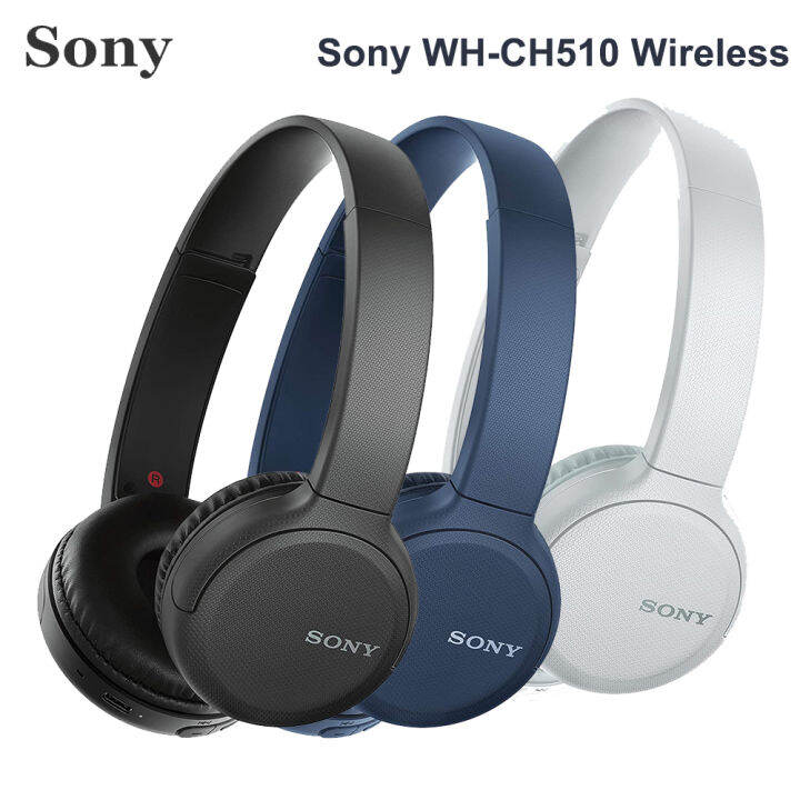 SONY WH-CH510 Wireless BT 5.0 Headphones Stereo Earphones Sport ...