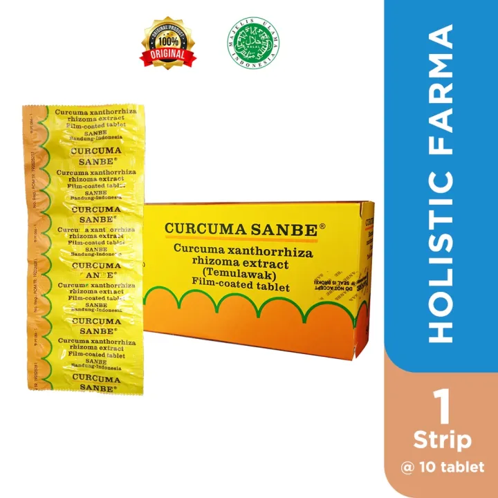 Curcuma Sanbe 1 Strip @ 10 tablet | Lazada Indonesia