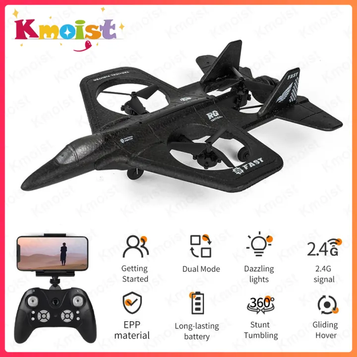 Kmoist RC Toy Drones with Camera 36CM 2.4G Remote Control Quadcopters Aerial Photography ...