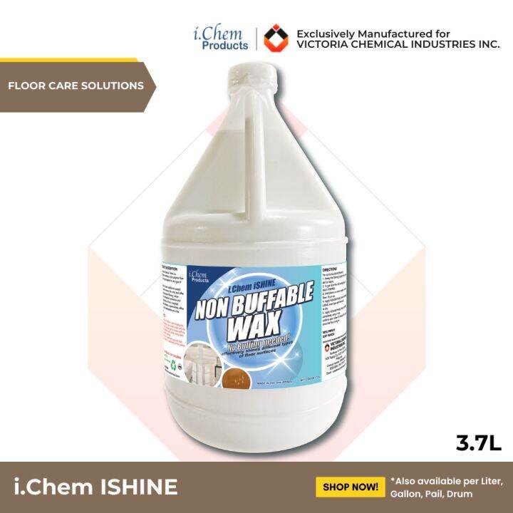 【READY STOCK】 ♛NON BUFFABLE WAX 1 GALLON (FLOOR WAX, IN ALL TYPES OF ...