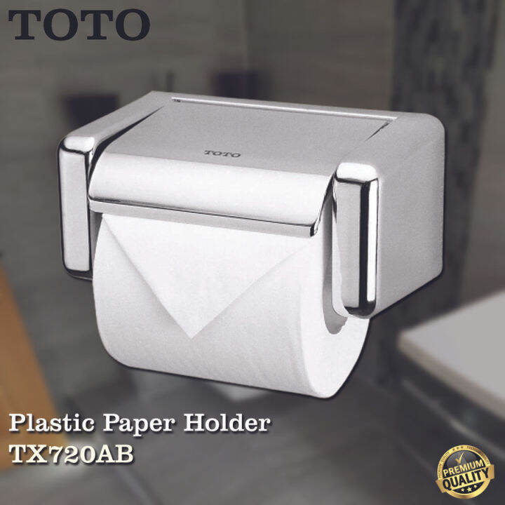 TOTO Paper Holder TX720AB Plastic Paper Holder Original | Lazada Indonesia