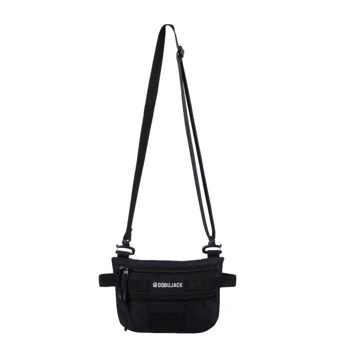 Dobujack Tas Even Black Slingbag | Lazada Indonesia