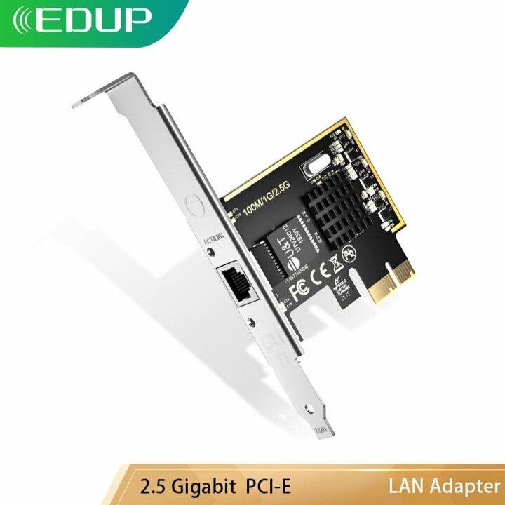 1 RJ45 10/100/1000/2500Mbps NIC Controller LAN Adapter Converter PCI-E PCI Express Network Card ...