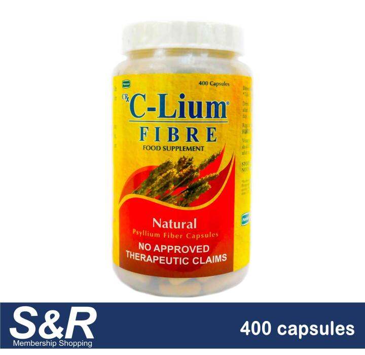 C-Lium Fibre Capsules 400 pcs | Lazada PH