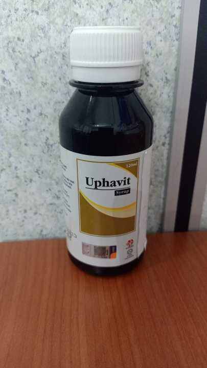 UPHAVIT MULTIVITAMIN SYRUP TAMBAH SELERA MAKAN 120ML | Lazada