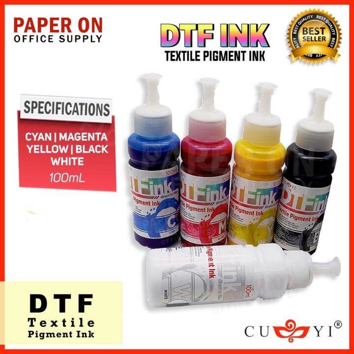 DTF Direct to Film Textile Pigment Ink 100ml | Lazada PH