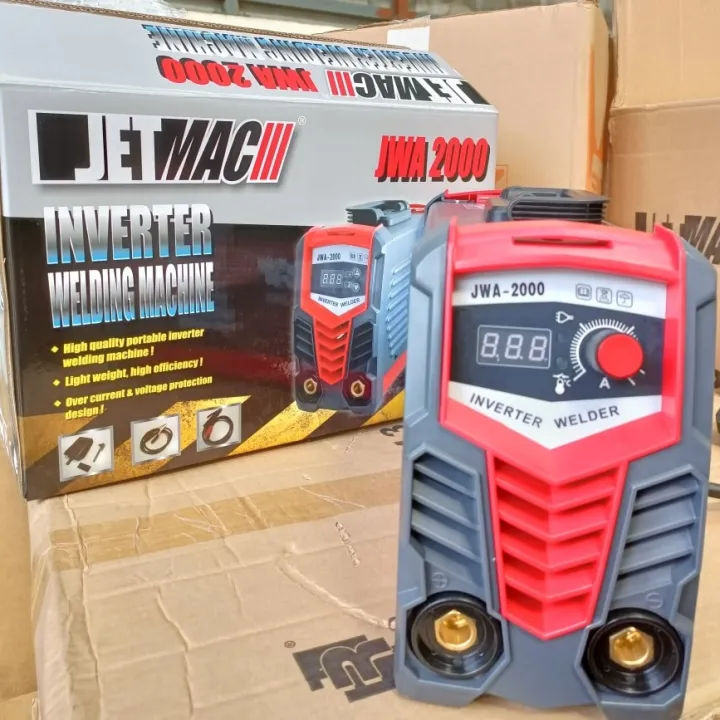 Jetmac JWA-2000 (200A) Inverter Arc Welding Machine | Lazada