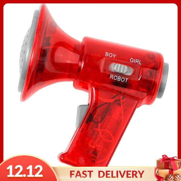 Pezhong Mini Plastic Voice Changer Megaphone Speaker Toy for Kids Party ...