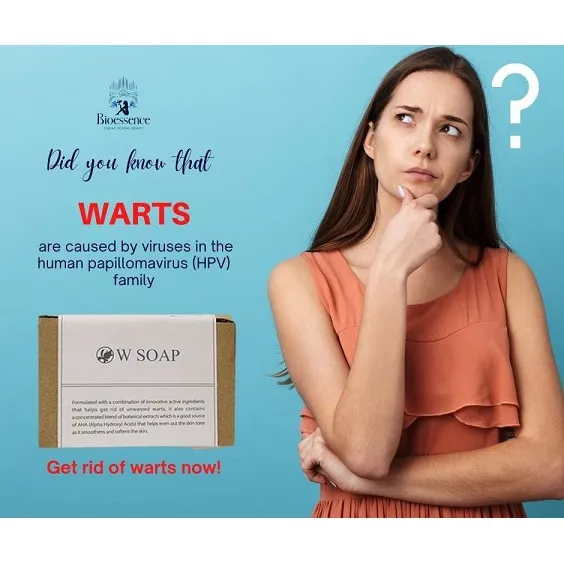 VKyBIOESSENCE WART SOAP safely and effectively removes warts for ...