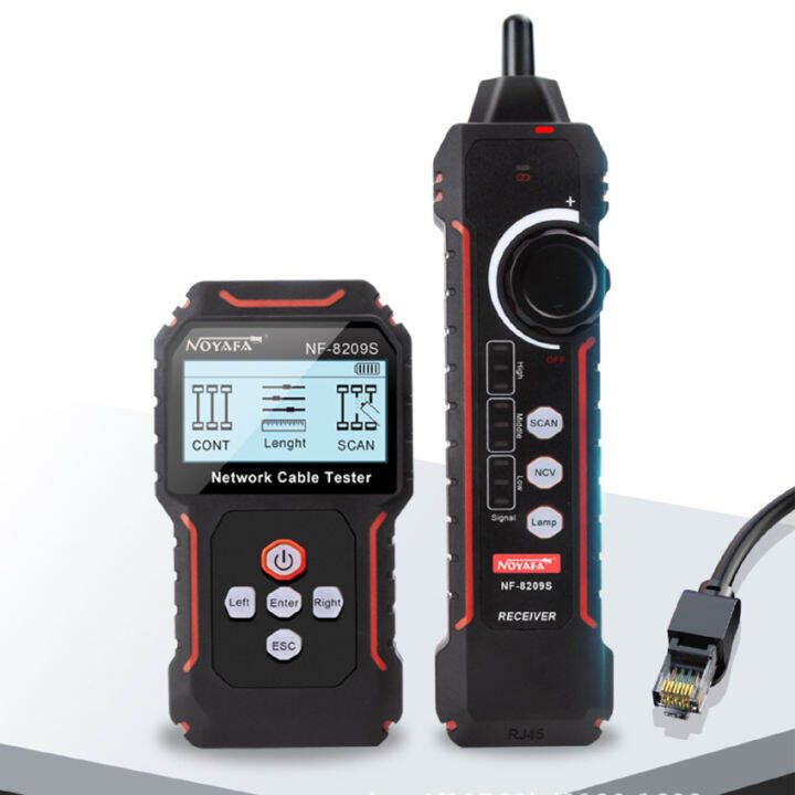Wire Tracer, PoE RJ45 RJ11 Network Cable Tester, NF-8209S ethernet ...