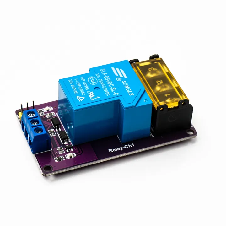 1 Channel Relay Module 5V 12V 24V DC 30A Board Optocoupler Isolation High Low Trigger Industrial ...