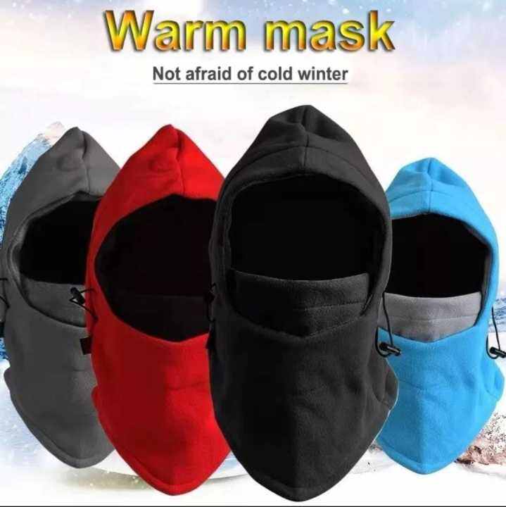 Topi Jepang Masker Scarf Balaclava Multifungsi Ninja Kupluk Polar 6 in ...
