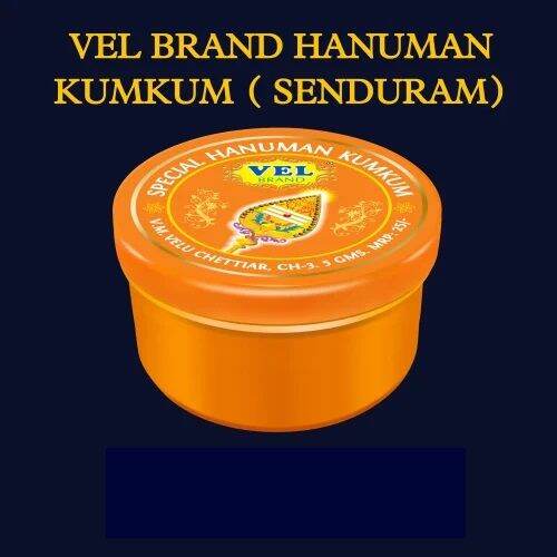 Vel Brand Hanuman Sendhuram or Sindoor Powder Senthuram - 30GM | Lazada