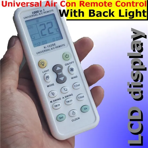 Universal LCD AC Remote Control Controller for Aircon Air Conditioner ...
