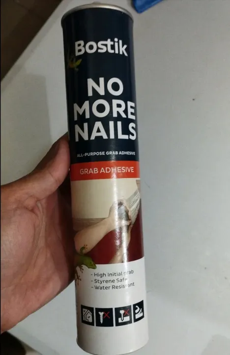 Bostik No More Nails / No More Nail Adhesive Glue 300g Big For Vinyl ...