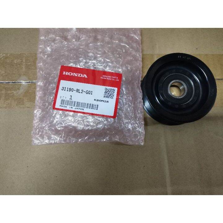 *ORIGINAL HONDA SWA CRV 07-10 IDLER PULLEY, FAN BELT TENSIONER PULLEY ...