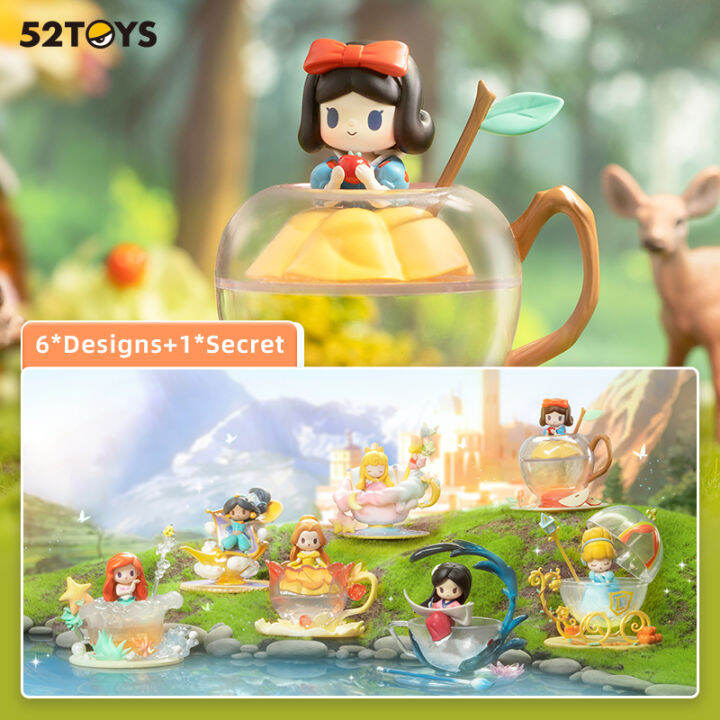 52TOYS DISNEY Princess D-baby Series-Teacup Sweeties Blind Box Figure ...