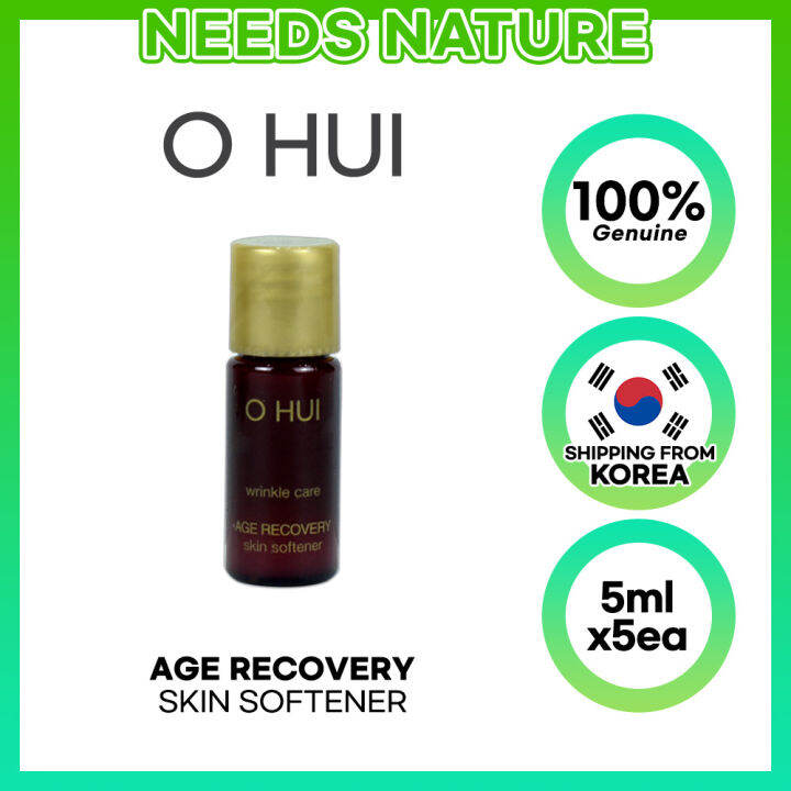 O HUI Age Recovery Skin Softener 5ml x 5ea / Firming / Lifting / Anti ...