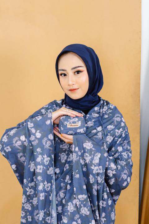 Mukena travel mini puch Parasut Korea Premium 2in1 Zeline Label ...