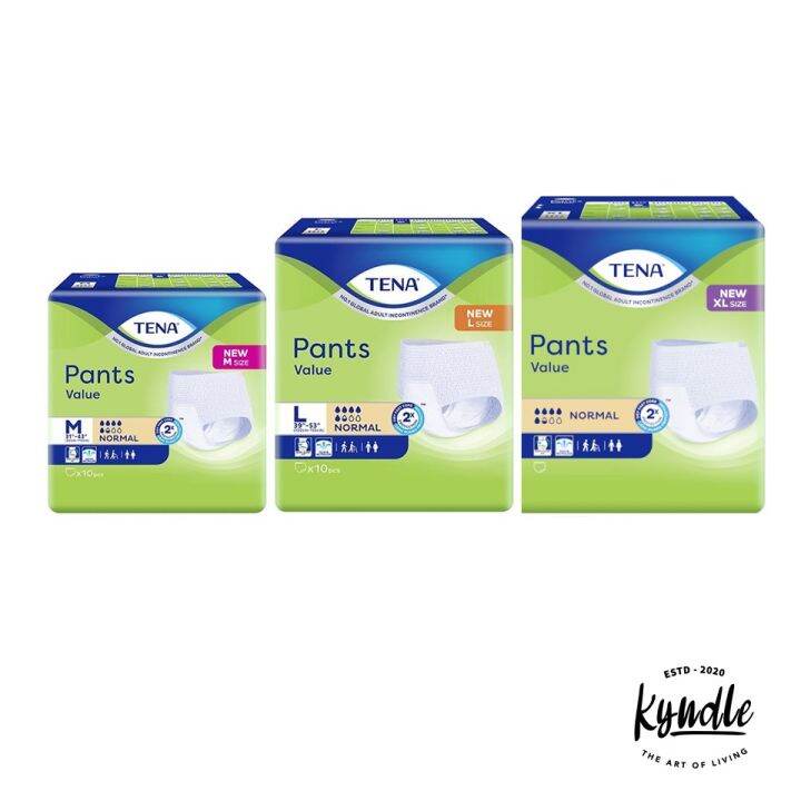 TENA Pants Value - M/L/XL | Lazada Singapore