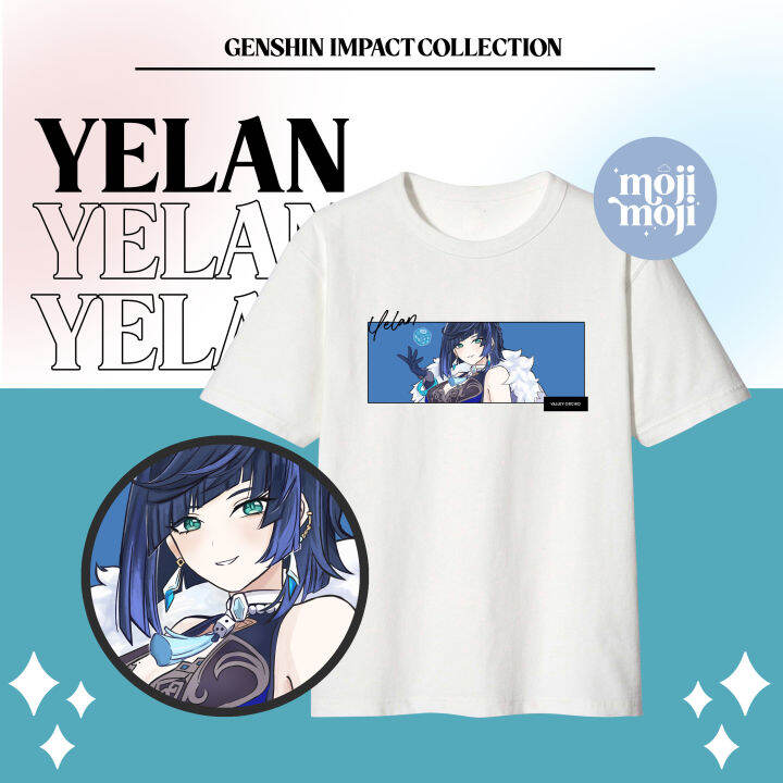 GENSHIN IMPACT - Yelan Shirt in Navy / White | Lazada PH