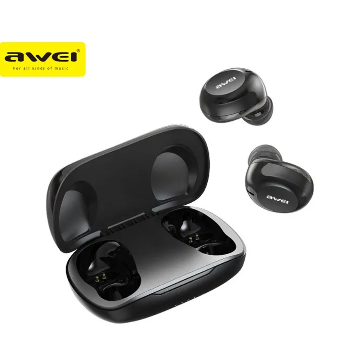 Awei T20 TWS True Wireless Sports Earbuds Earphone Headset with ...