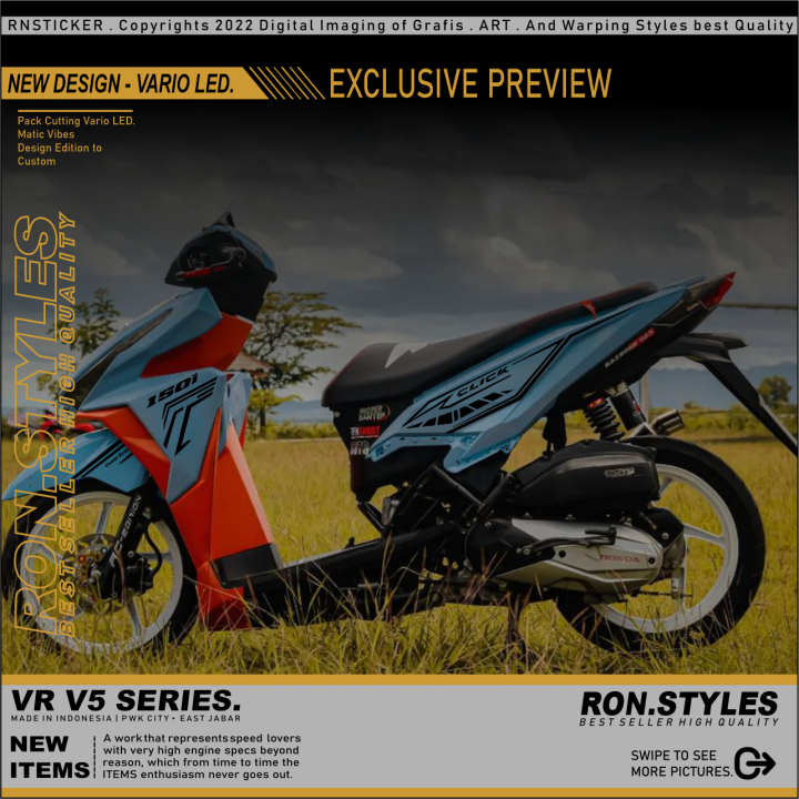 V5 Cutting Striping Vario 125-150 Led 2015 Copy Transparan Concept ...