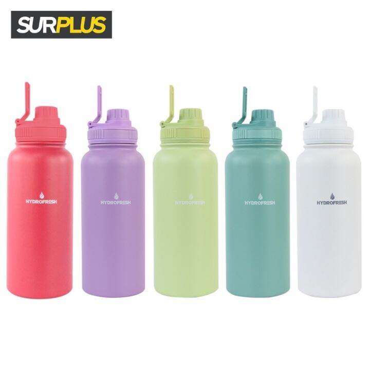 ♚Surplus Hydrofresh Stainless Steel Tumbler with Sporty Handle 1L ...