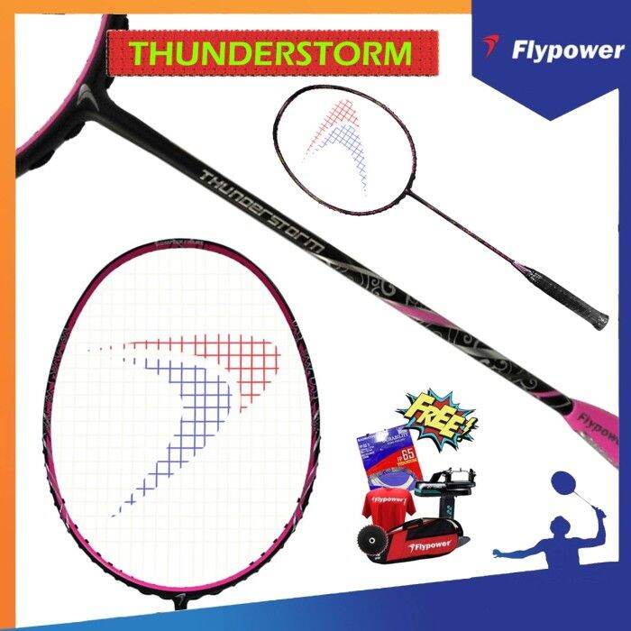 FLYPOWER THUNDERSTORM RAKET BADMINTON ORIGINAL | Lazada Indonesia