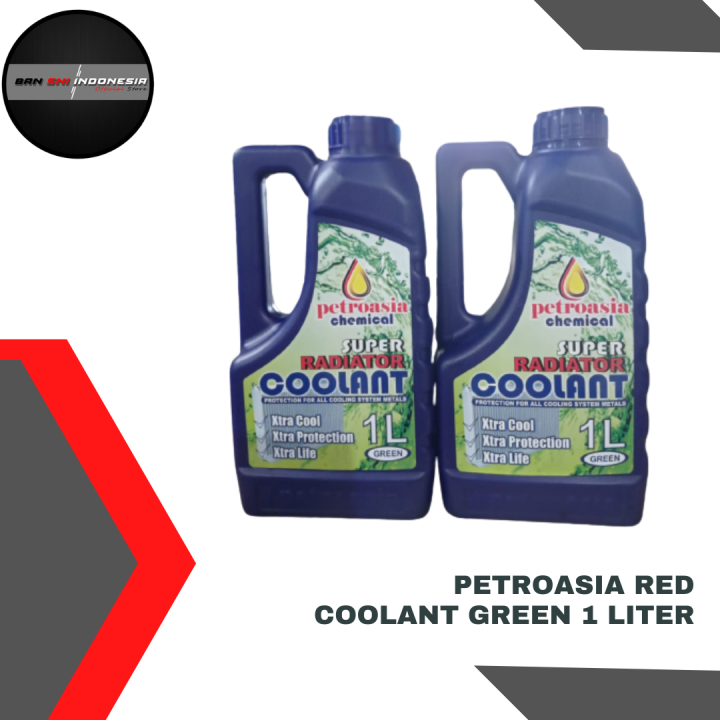Cairan Radiator Petroasia Semua Jenis Motor Coolant Green 1 Liter Harga ...