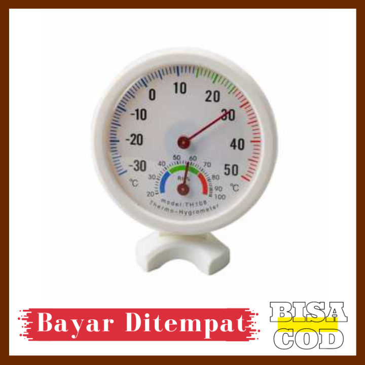 Alat Pengukur Suhu dan Kelembaban Ruangan / Inpelanyu Analog Hygrometer ...