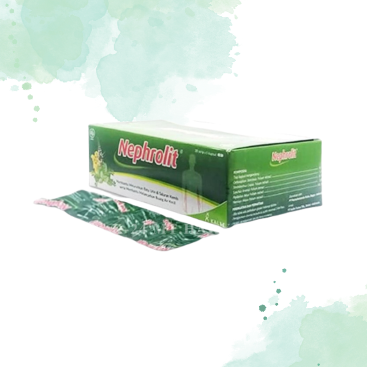 NEPHROLIT STRIP 5 KAPSUL | Lazada Indonesia