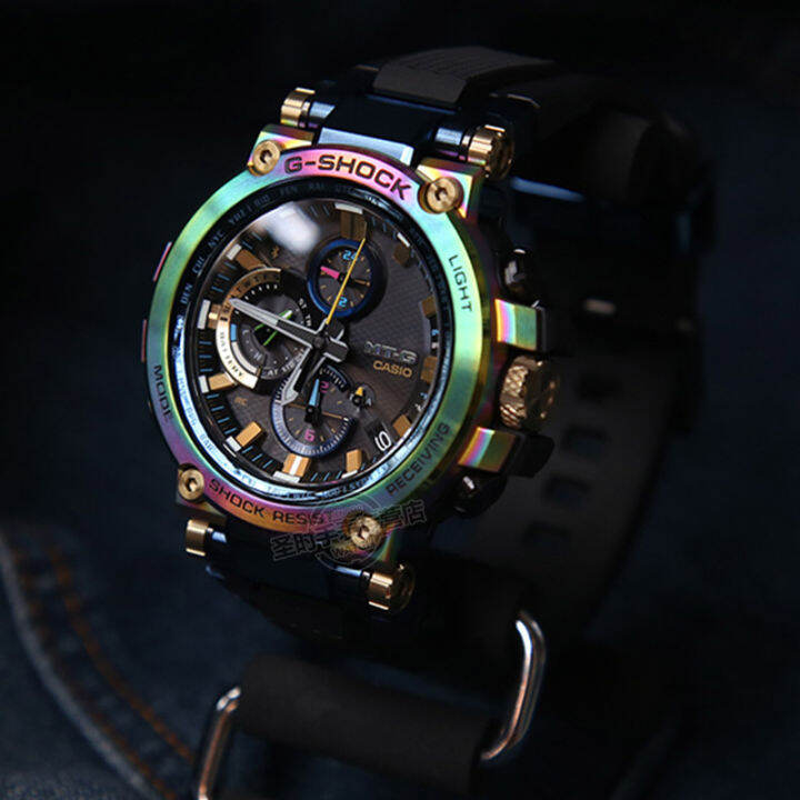 Casio G-Shock Seven Frogmen MT-G20 Anniversary Joint List Rainbow bezel ...