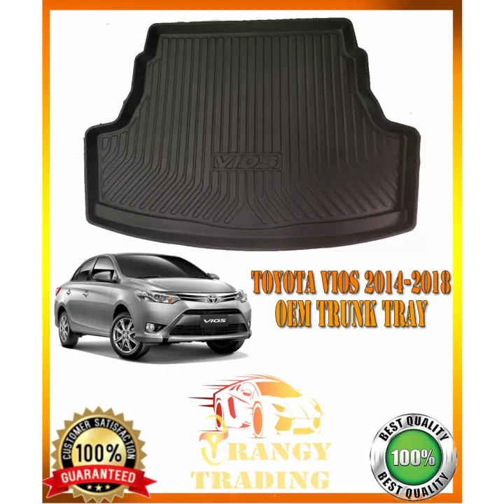 Toyota Vios 2014 to 2018 OEM Cargo Trunk Tray V1 2015 2016 2017 | Lazada PH