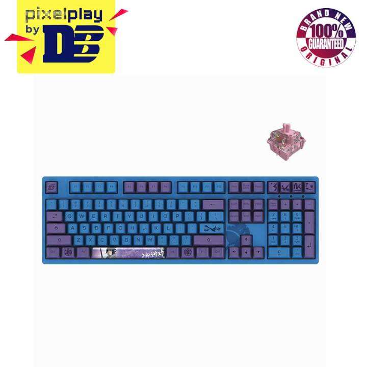 Akko Naruto Shippuden Sasuke 3108 V2 Wired Mechanical Keyboard (Akko ...