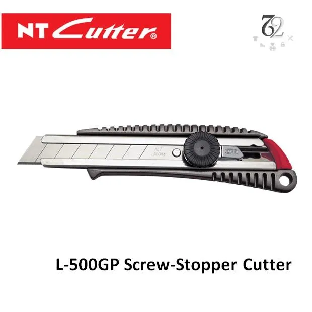 NT Cutter L-500GP Screw-Stopper Heavy Duty Cutter | Lazada