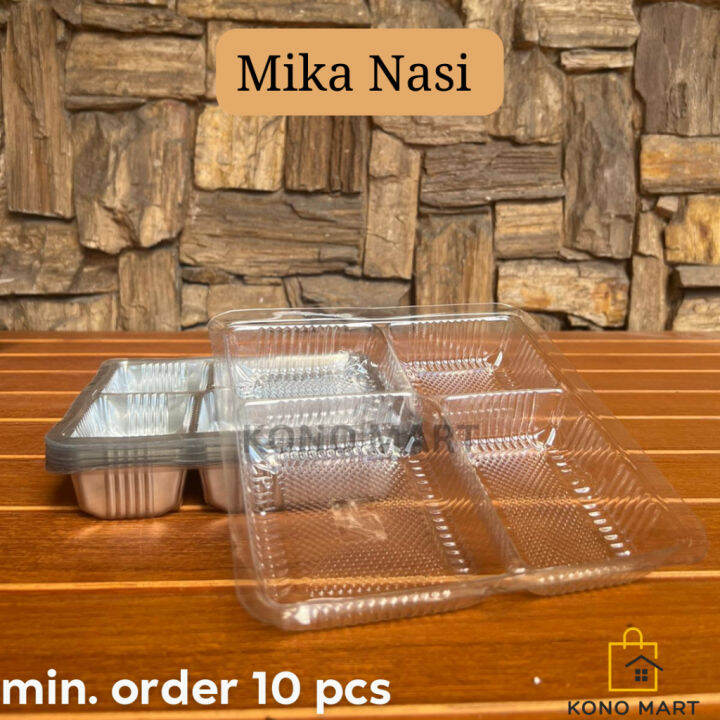 MIKA DALAM THINWALL SQUARE / DUS NASI 18 x18 MIKA KOTAK NASI 18x18 R8 ...